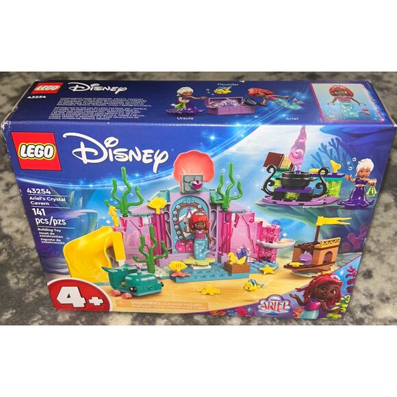 Lego | Toys | Lego Disney Princess Arials Crystal Cavern Building Set ...